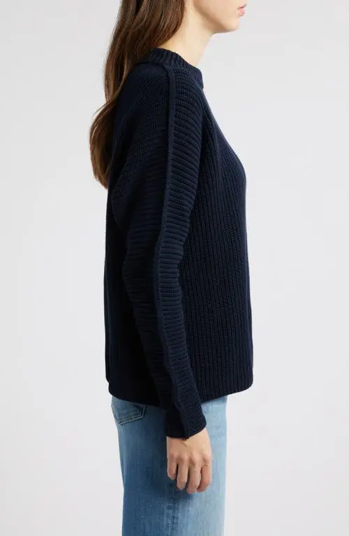 Frank & Eileen Montecito Cotton Sweater - Marine