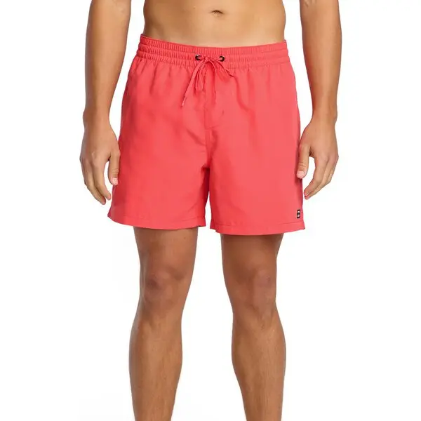 BILLABONG All Day Layback Swim Trunks - Prism Pink