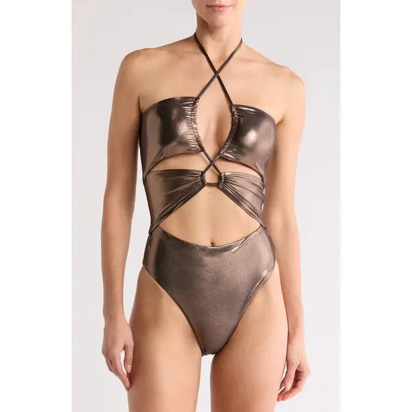 BOAMAR Neff One-piece Swimsuit - Espresso