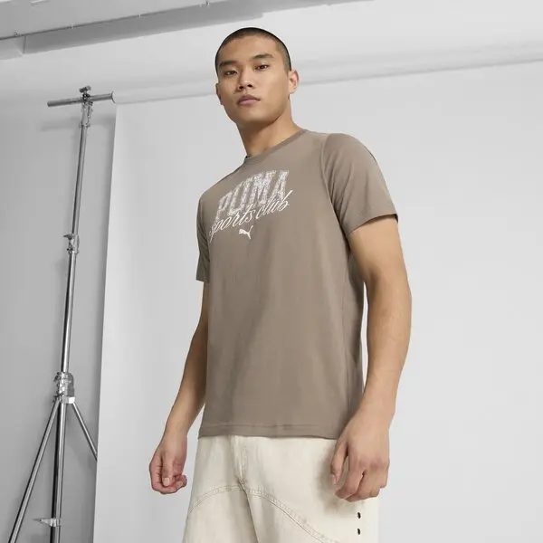 PUMA Class Graphic T-shirt - Brown