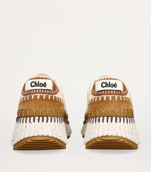 Chloé Suede Nama Runner Sneakers