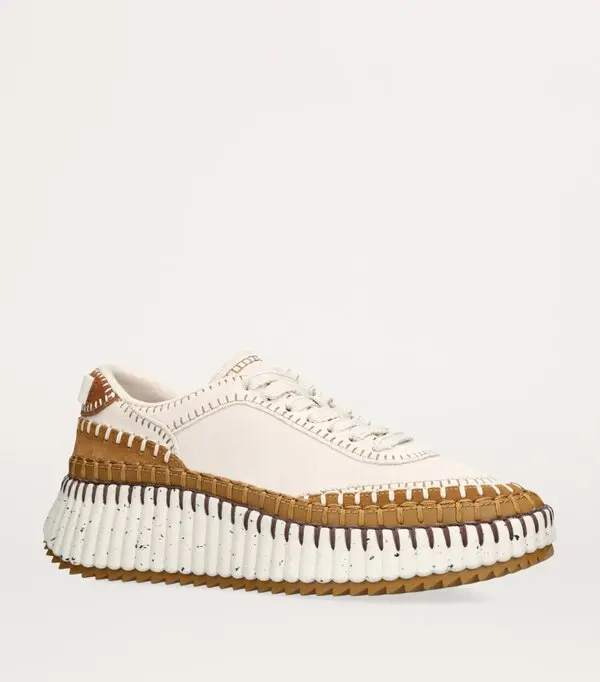 Chloé Suede Nama Runner Sneakers