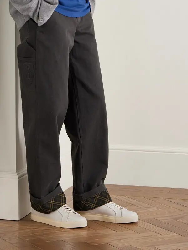 Paul Smith Basso Lux Leather Sneakers - Neutrals