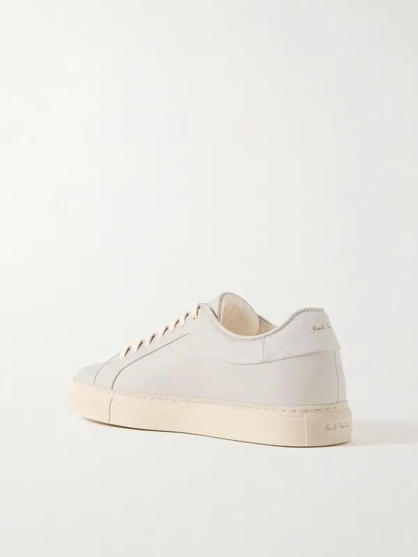 Paul Smith Basso Lux Leather Sneakers - Neutrals