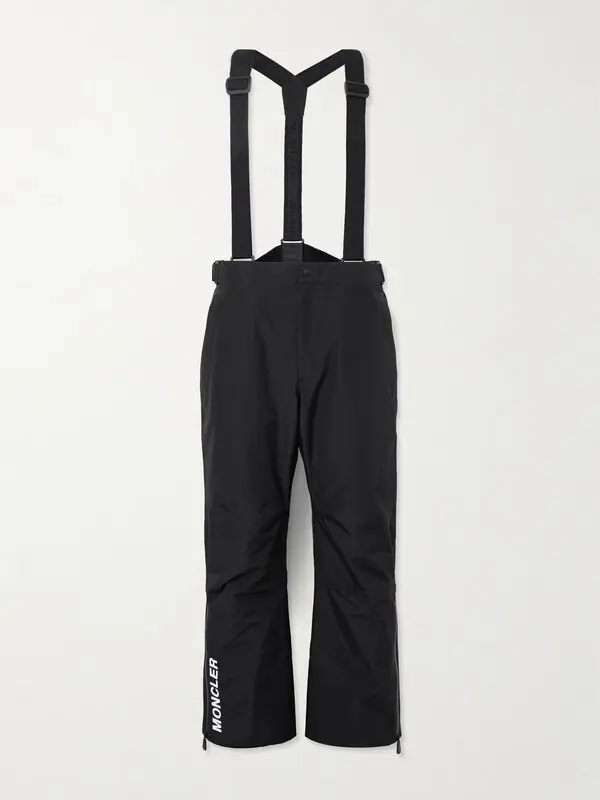 Moncler Straight-leg Logo-print Padded Ski Salopettes