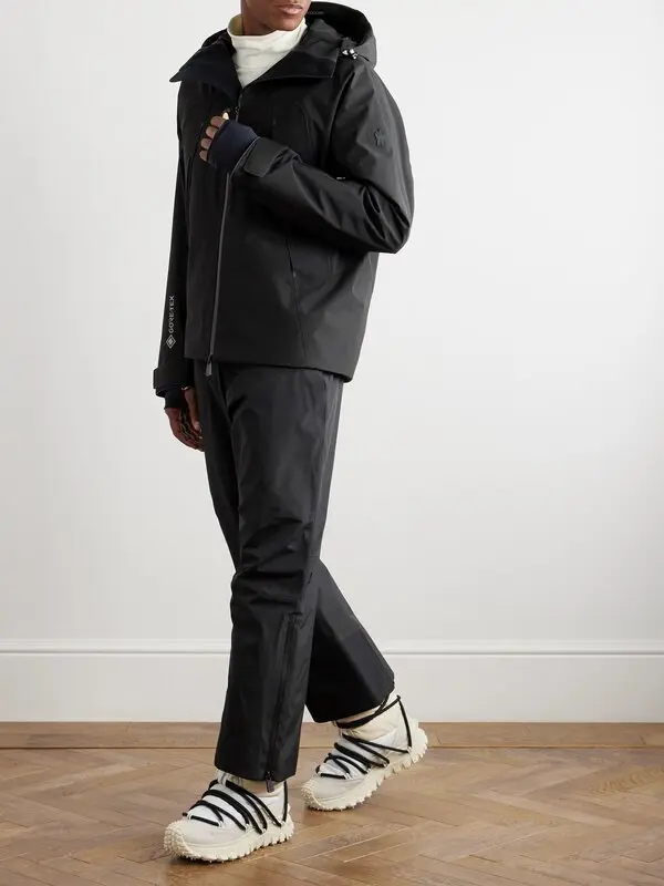 Moncler Straight-leg Logo-print Padded Ski Salopettes