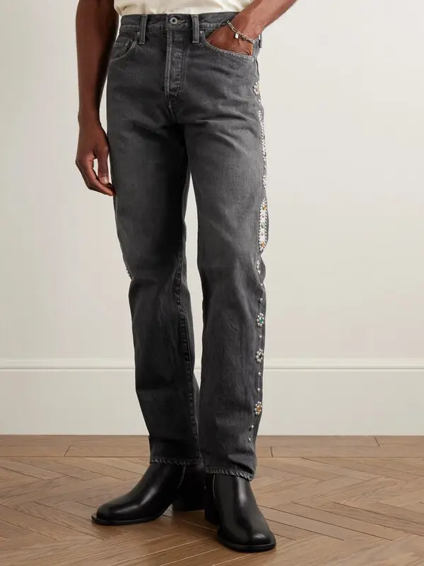 Kapital Monkey Cisco Straight-leg Jeans