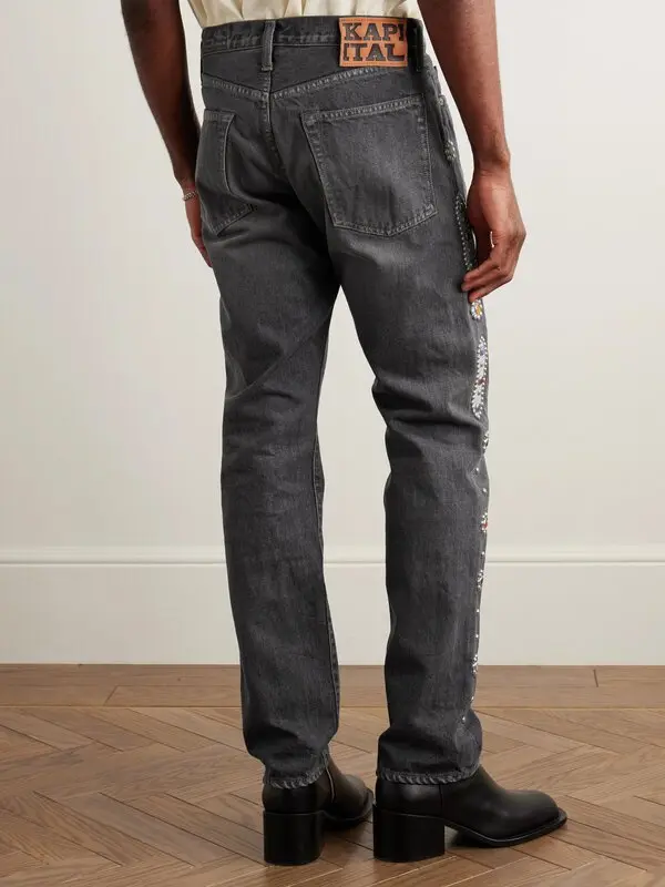 Kapital Monkey Cisco Straight-leg Jeans