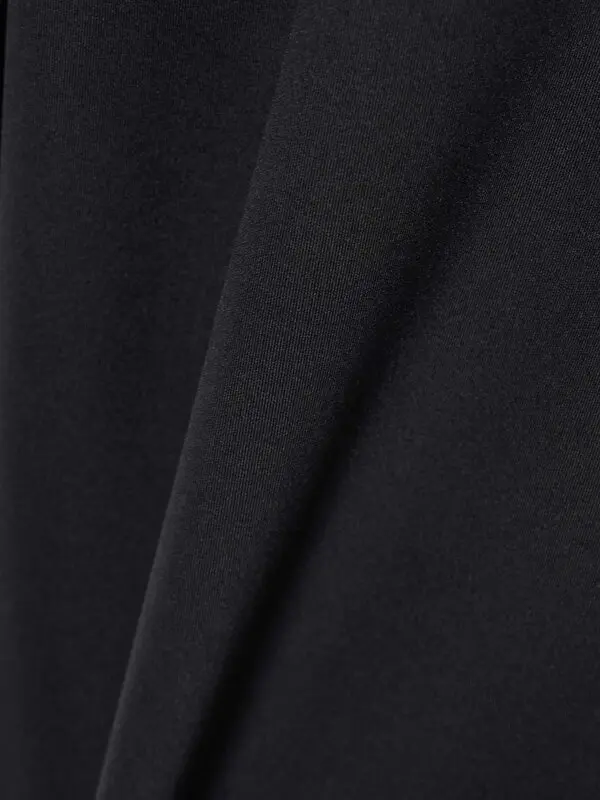 Max Mara Fagiani Stretch-twill Wide-leg Pants - Black