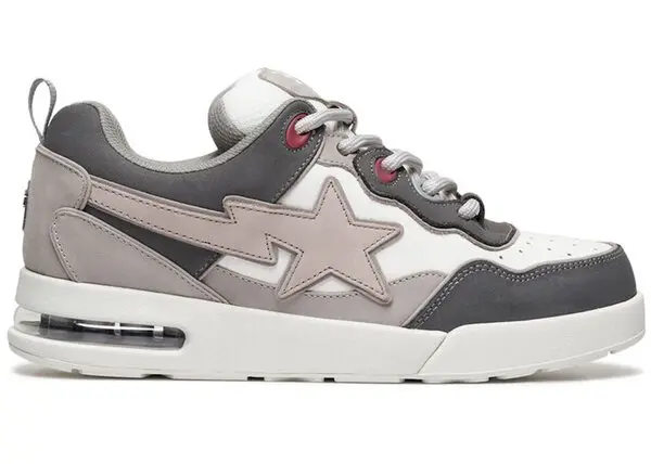 A BATHING APE Flip Sta Sneakers - Grey