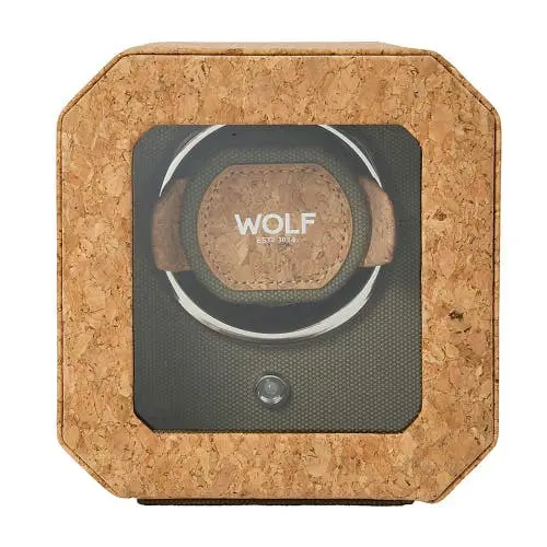Wolf Cortica Single Watch Winder - Cork
