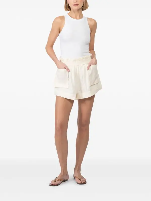 HEVRON Mira Shorts - Neutrals