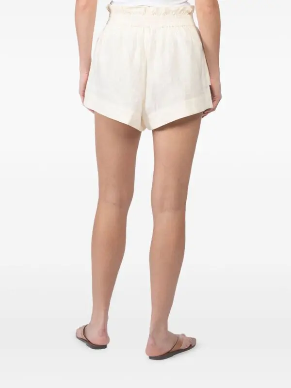 HEVRON Mira Shorts - Neutrals