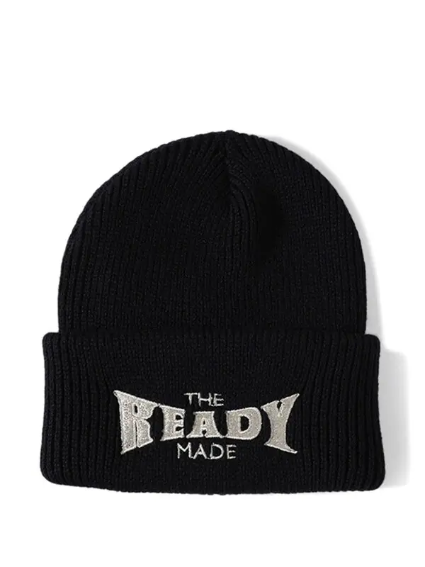 Readymade Logo-embroidered Beanie - Black