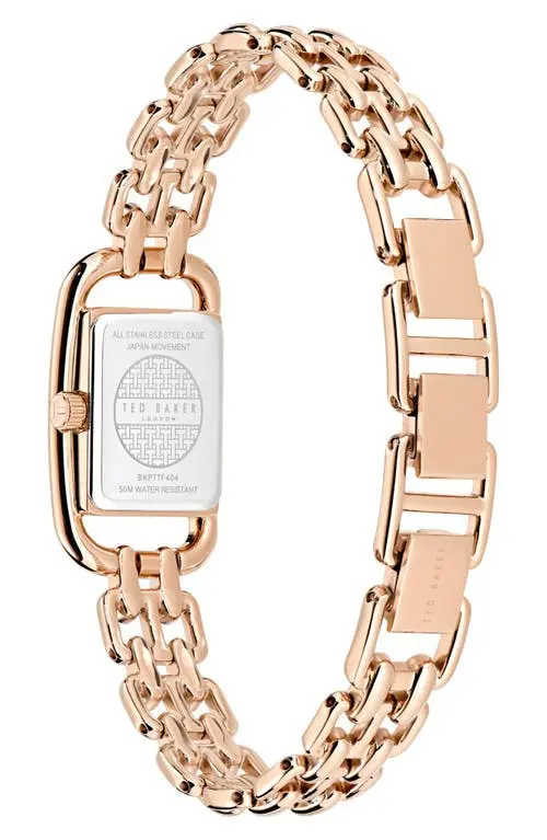 Ted Baker London Iconic Bracelet Watch - Rose Goldone