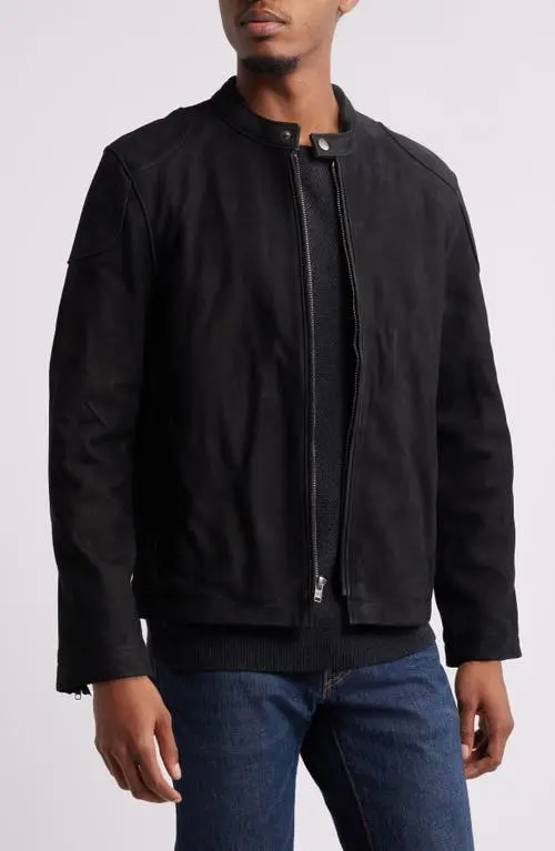 THE FRYE COMPANY Modern Racer Leather Jacket