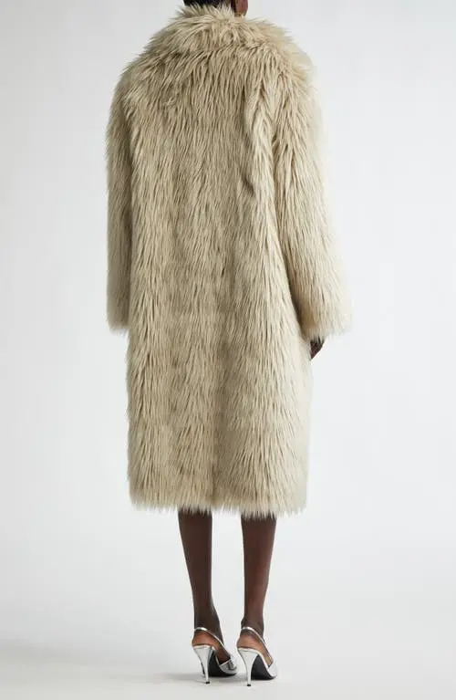 St. John Faux Fur Coat