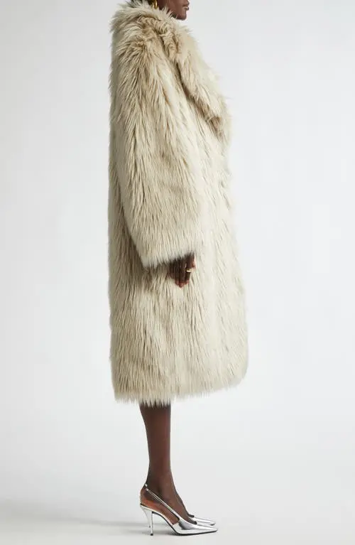 St. John Faux Fur Coat