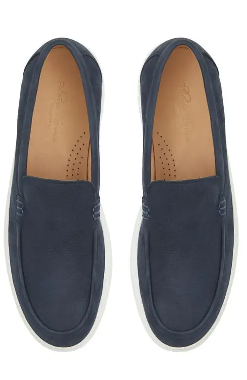 Brooks Brothers Hampton Slip-On Sneakers - Navy | Editorialist