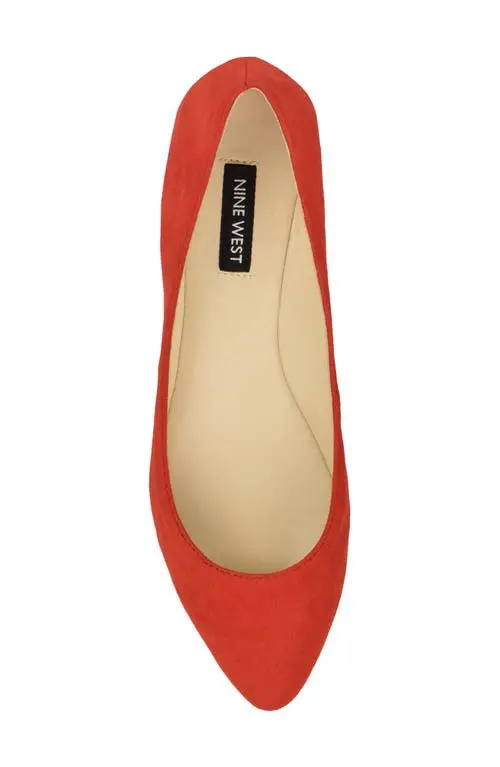 Nine West Speakup Flat - Medium Red