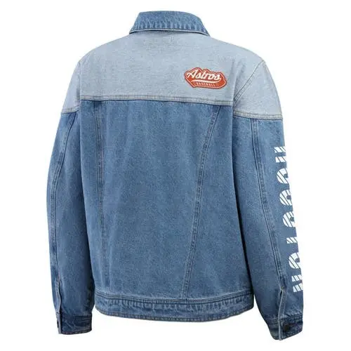 WEAR BY ERIN ANDREWS Houston Astros Full-button Jacket