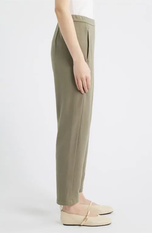 Eileen Fisher Slouch Organic Cotton Ankle Pants