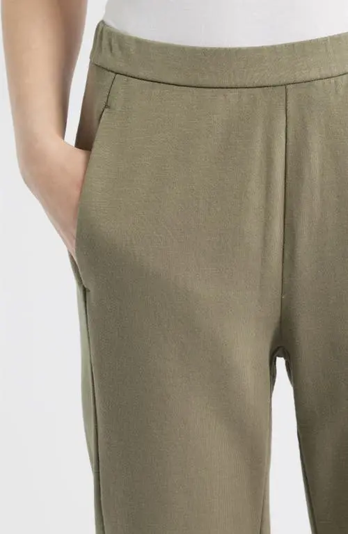 Eileen Fisher Slouch Organic Cotton Ankle Pants