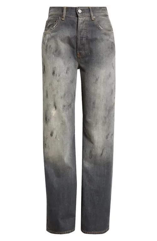 Acne Studios 2021 Trafa Paint Splatter Jeans