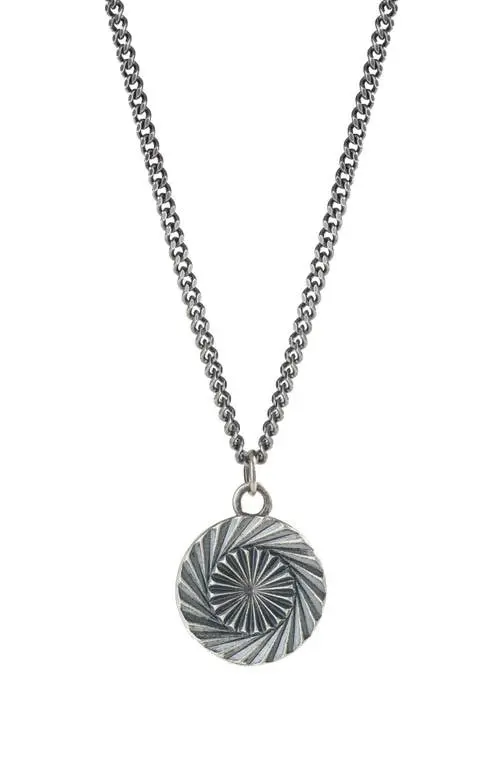 DEGS & SAL Recycled Sterling Pendant Necklace - Silver