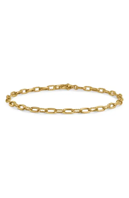 David Yurman Dy Madison® Chain Bracelet - 18k Gold