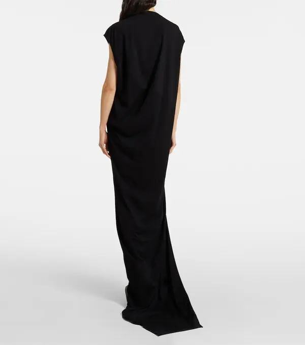 Rick Owens Edfu Cotton Maxi Dress