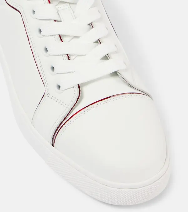 CHRISTIAN LOUBOUTIN Fun Louise Leather Sneakers - White