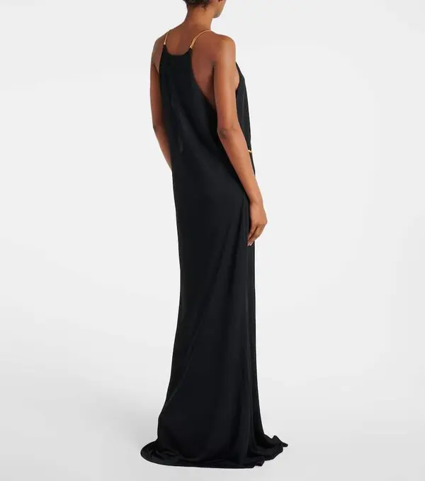 TOM FORD Cutout Jersey Gown