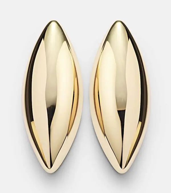 JENNIFER FISHER Puffy Dagger Earrings - Gold