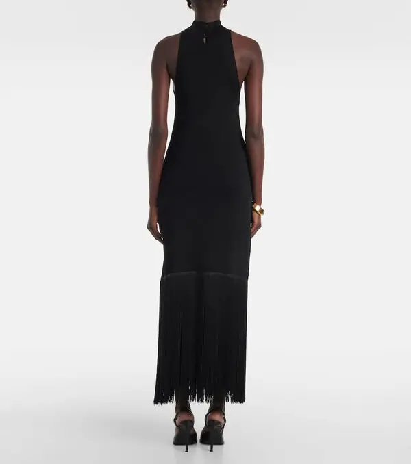 Altuzarra Cash Fringed Maxi Dress