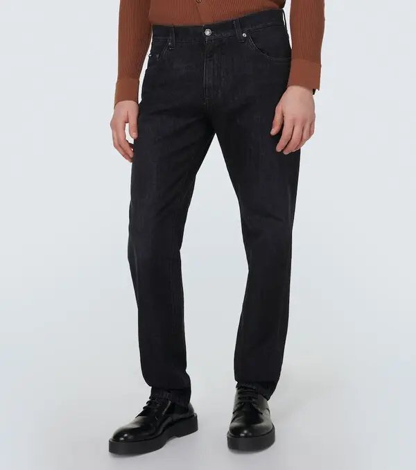 Dolce & Gabbana Distressed Slim Jeans