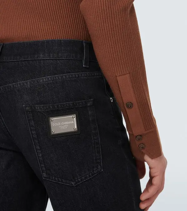 Dolce & Gabbana Distressed Slim Jeans
