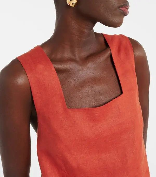 Asceno Cozumel Linen Top