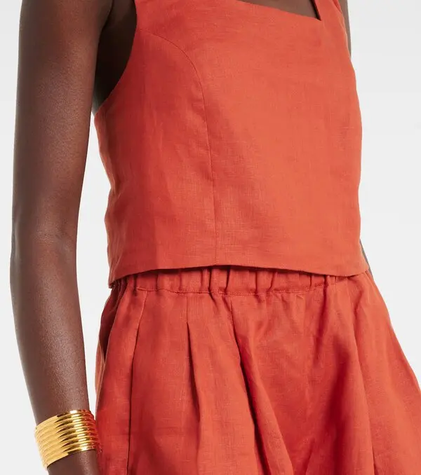 Asceno Cozumel Linen Top