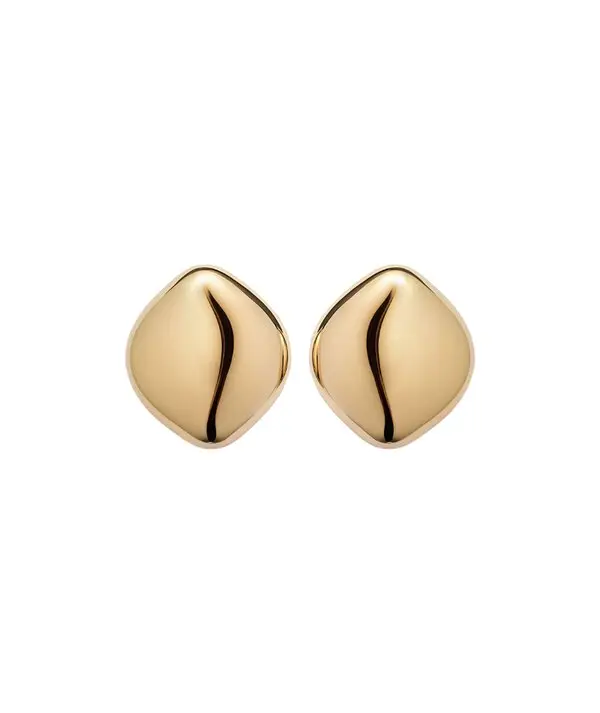JENNIFER FISHER Puffy Cushion Earrings - Gold
