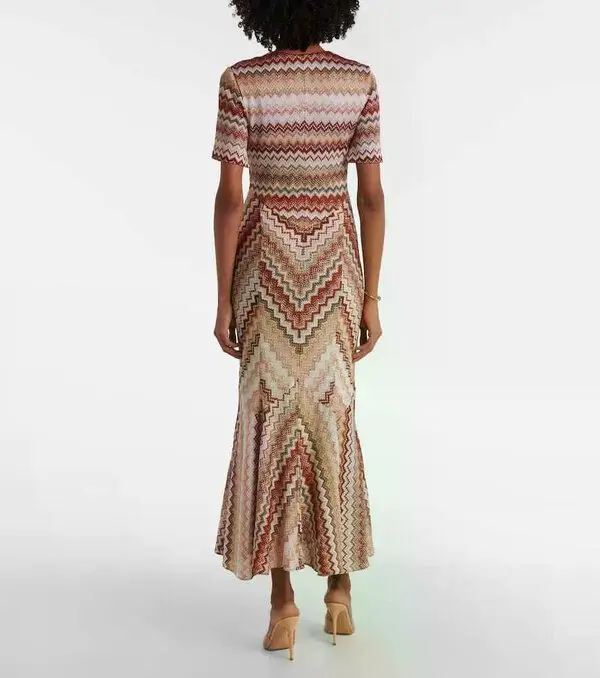 Missoni Zigzag Lamé Maxi Dress