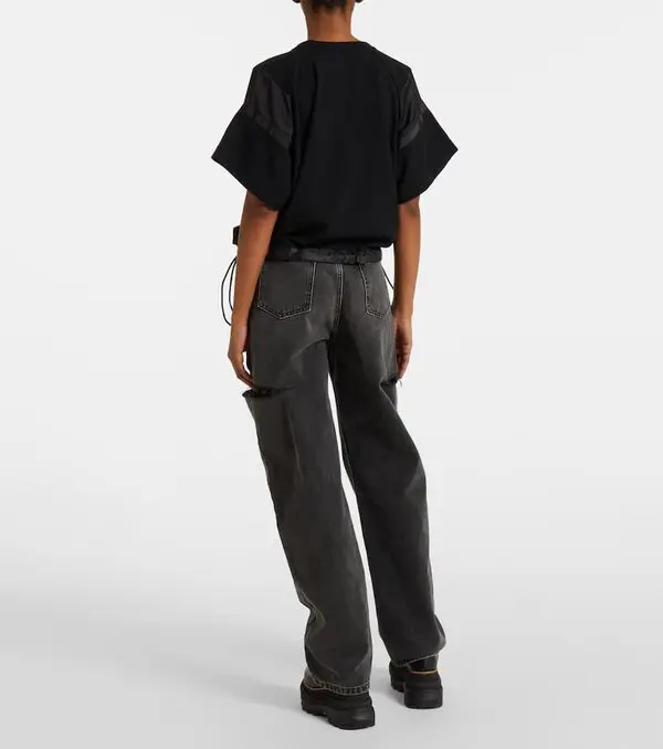 Sacai Cotton Jersey T-shirt