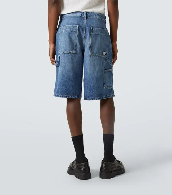 Bottega Veneta High-rise Bermuda Denim Shorts