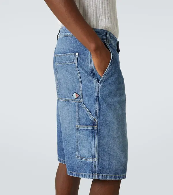 Bottega Veneta High-rise Bermuda Denim Shorts