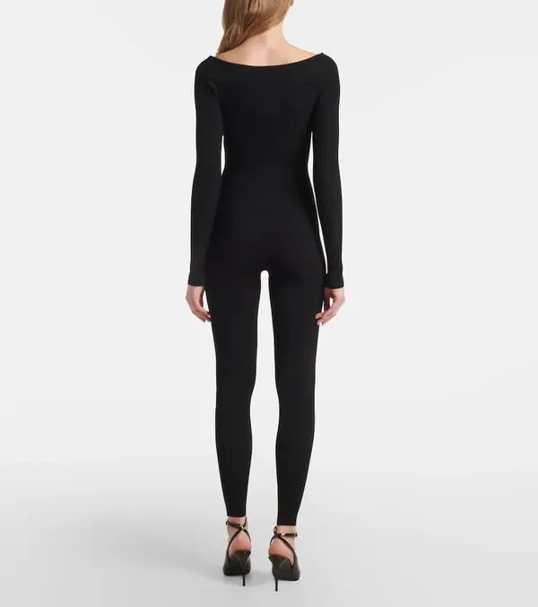 Alaïa Off-shoulder Catsuit