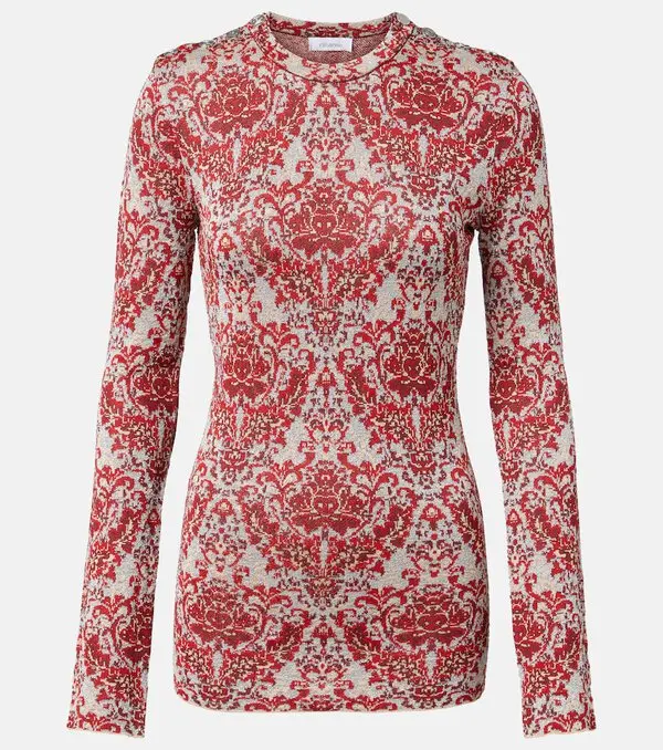 Rabanne Paisley Print Top