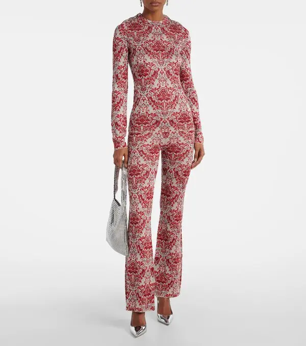 Rabanne Paisley Print Top