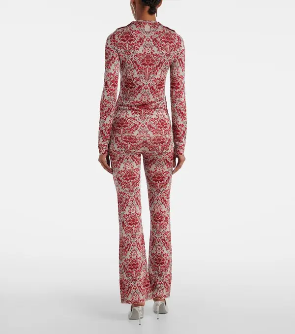 Rabanne Paisley Print Top