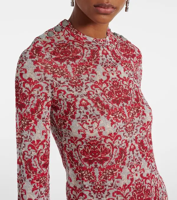 Rabanne Paisley Print Top