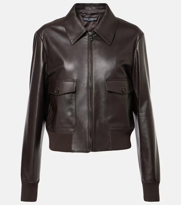Dolce & Gabbana Leather Jacket